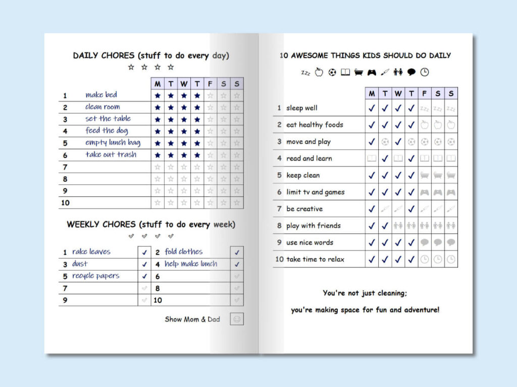 Kids Chore Book: Transform Chores into Adventures